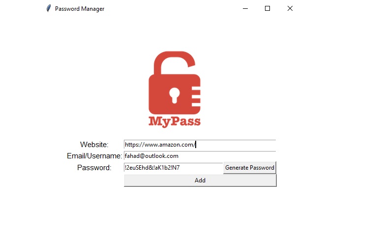 Github Fahad Chowdhurypassword Manager A Password Manager Application Developed In Python