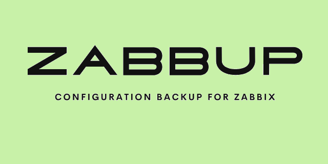 GitHub - mjaepel/zabbup: Configuration backup utility for Zabbix