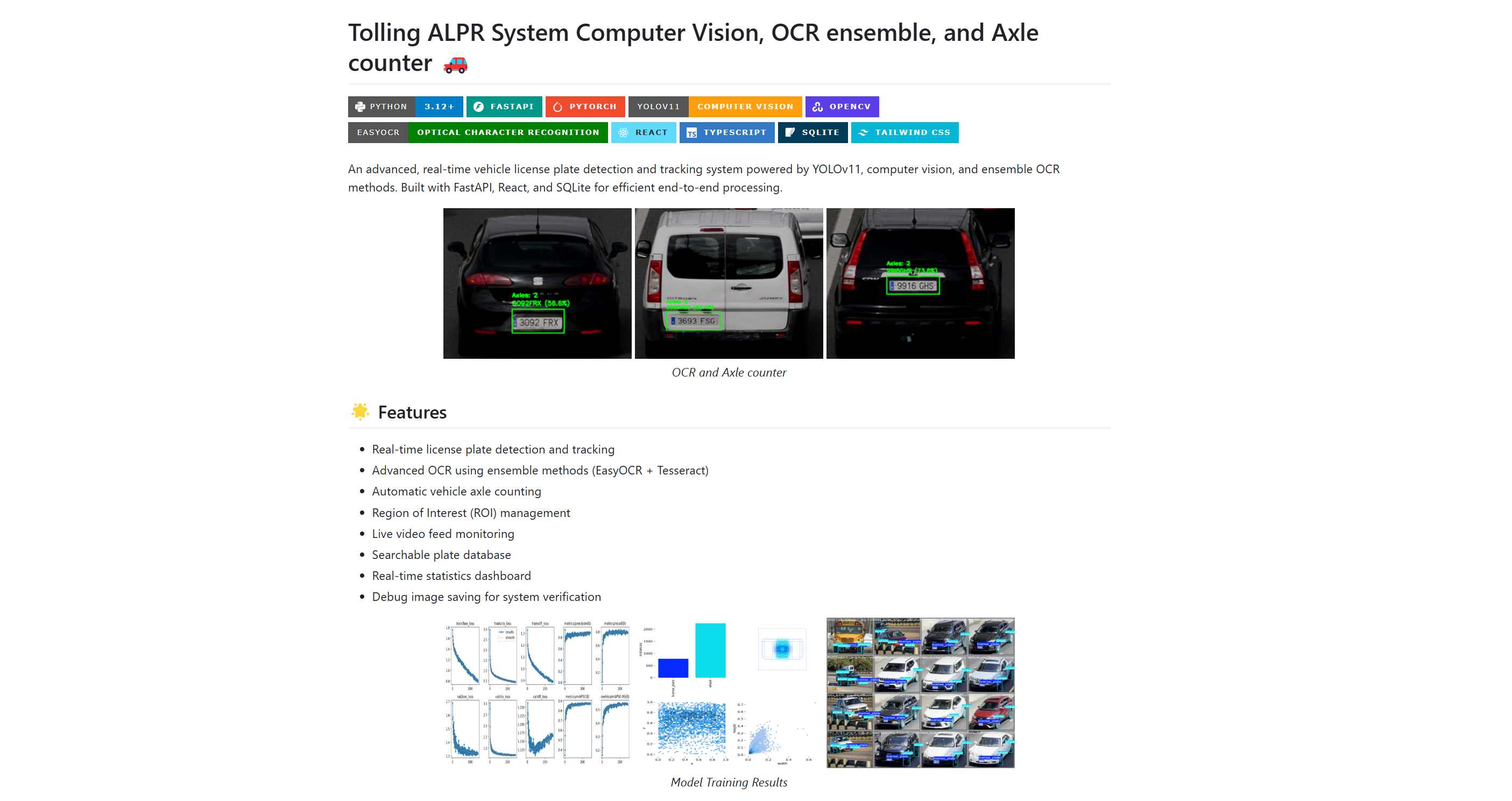 GitHub - karthiksivakoti/Tolling-ALPR-System-Computer-Vision-and-OCR-ensemble