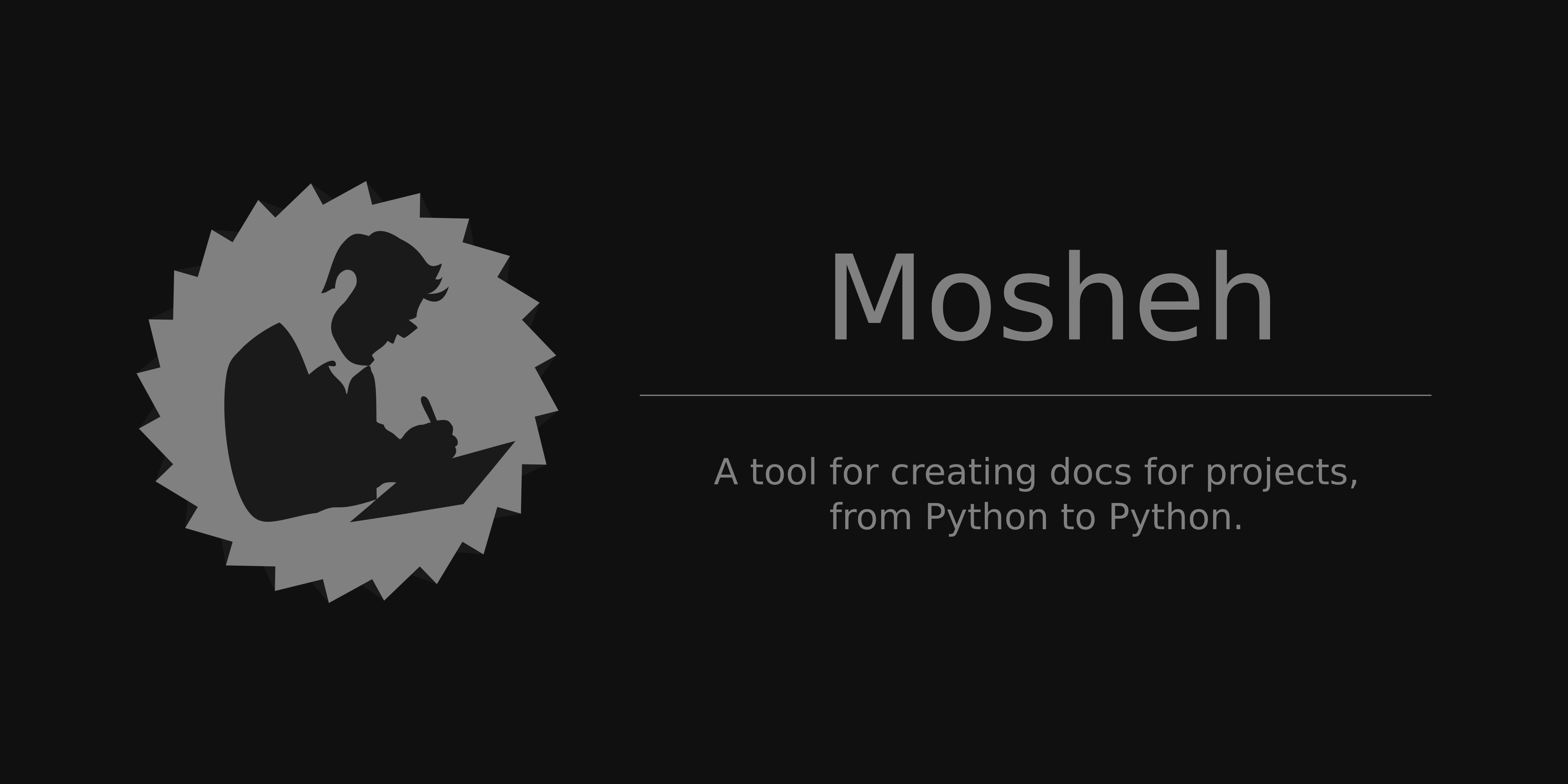 Github Lucasgoncsilva Mosheh Mosheh A Tool For Creating Docs For