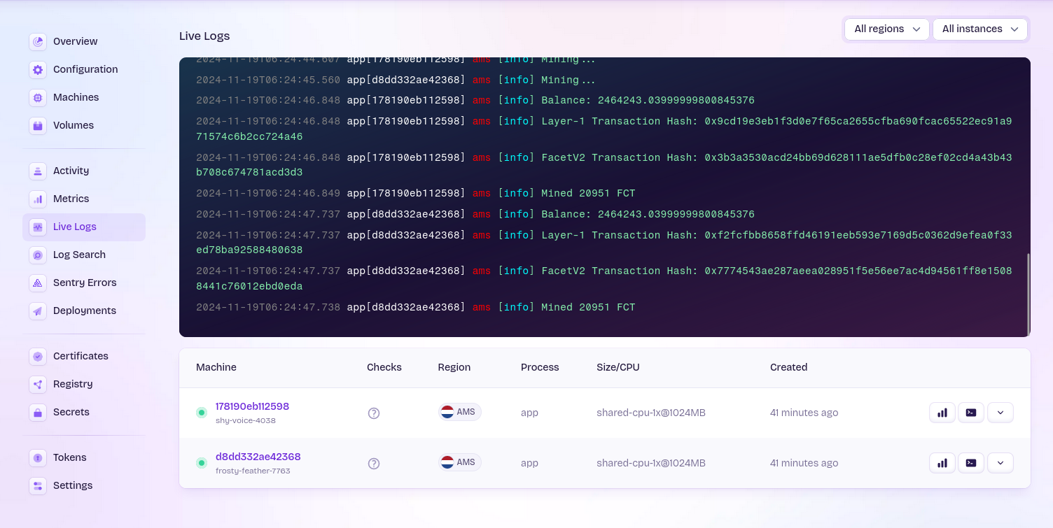 Issues · tunnckoCore/facet-v2-miner · GitHub
