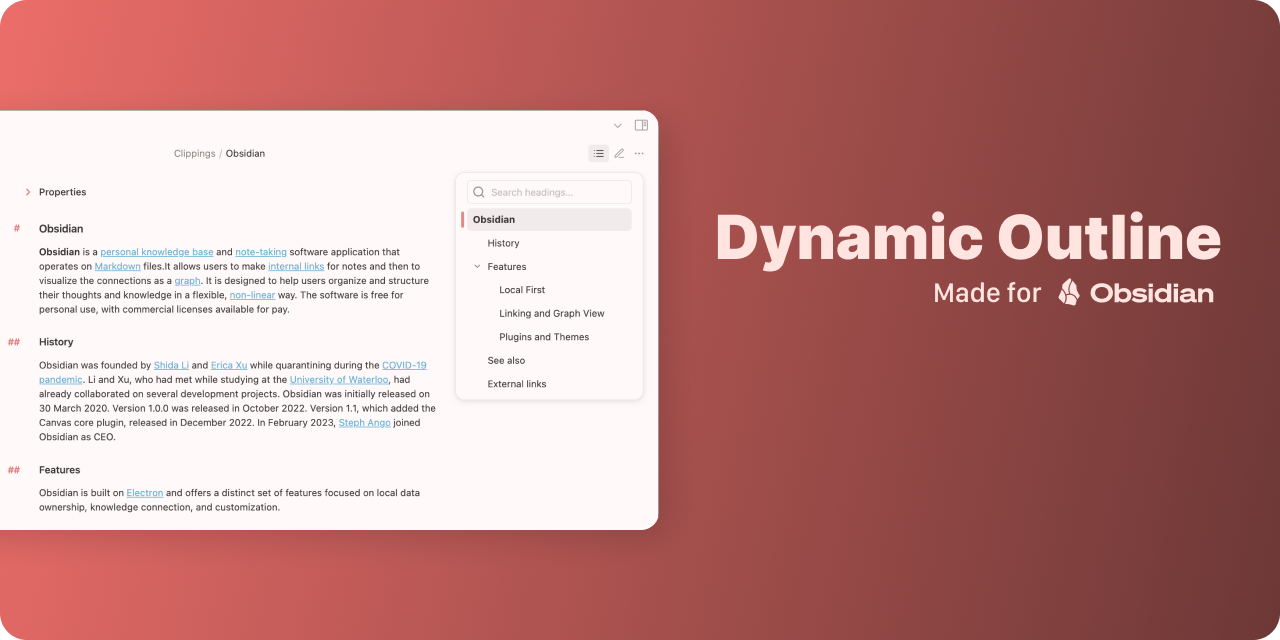 GitHub - theopavlove/obsidian-dynamic-outline: Adds a customizable ...