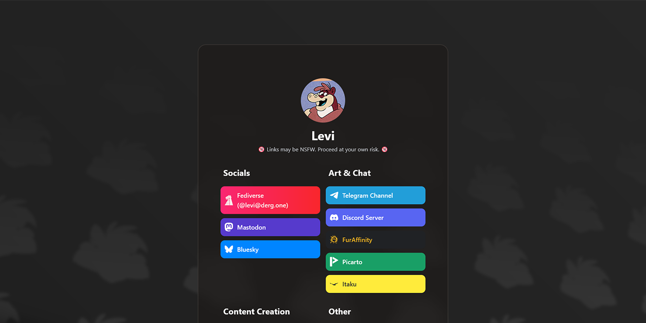 GitHub - LeviSnoot/link-levi-land: My personal link aggregator