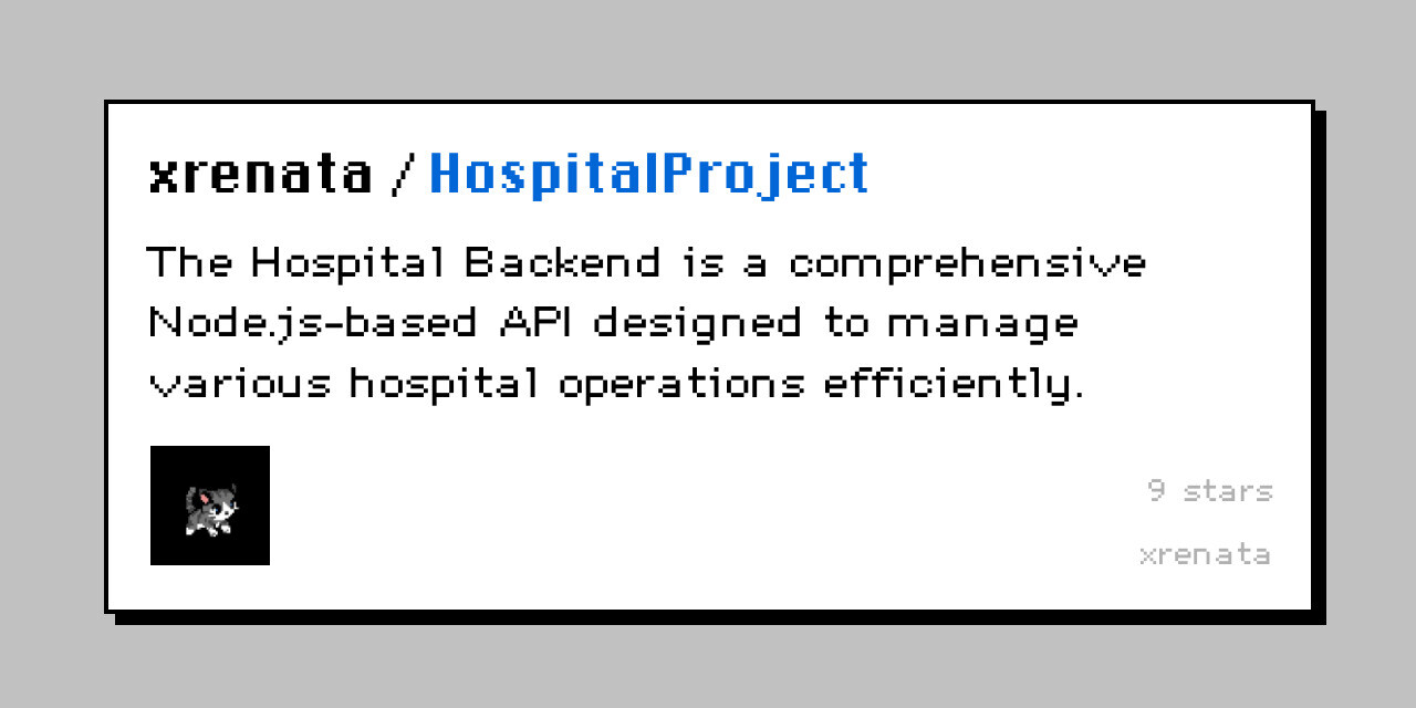 GitHub - xrenata/HospitalProject: Full-stack Hospital Management System built with Next.js ...