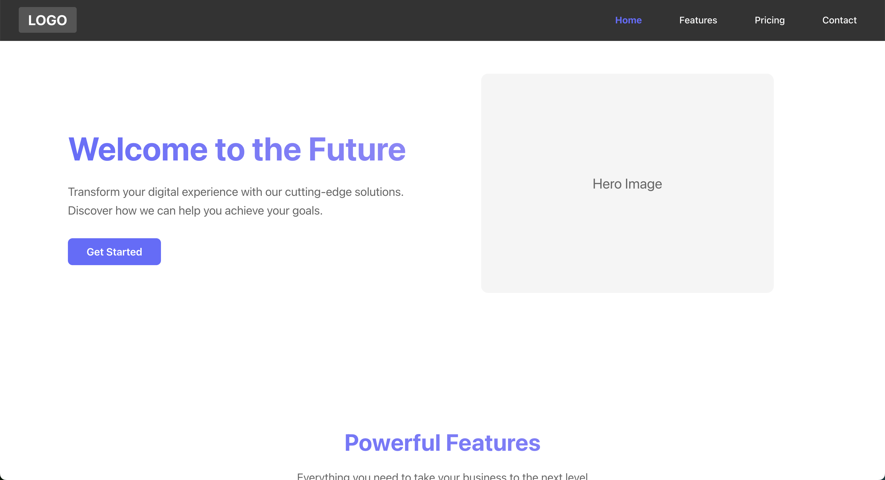GitHub - helloleo-ai/landing-page-vite-template: 🚀 A responsive and modern landing page built ...