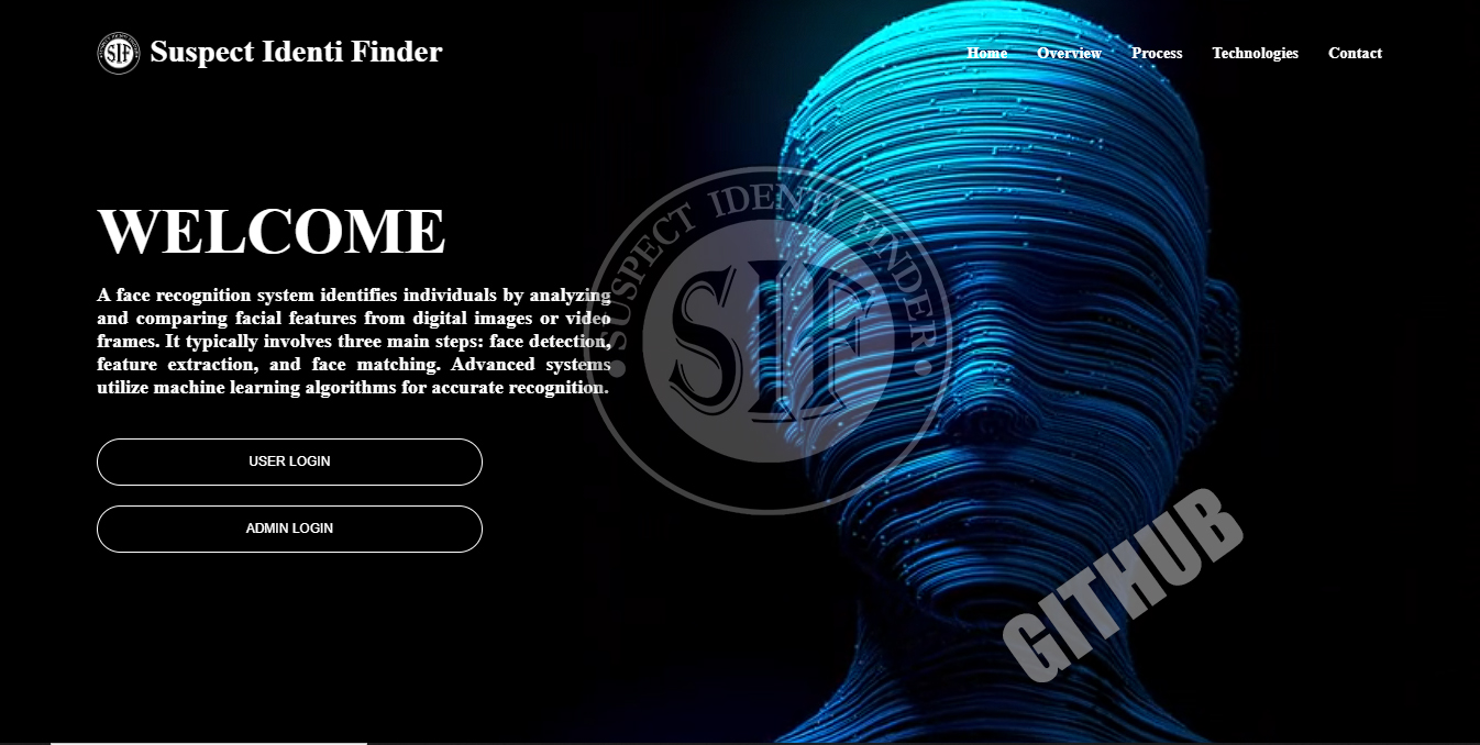 GitHub - KNnath/Suspect-Identi-Finder-SIF-System: Suspect Identi-Finder