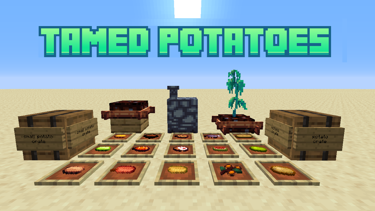 GitHub - SwitchedCube/tamed-potatoes: Tamed Potatoes by @JaegerwaldDev and @SwitchedCube