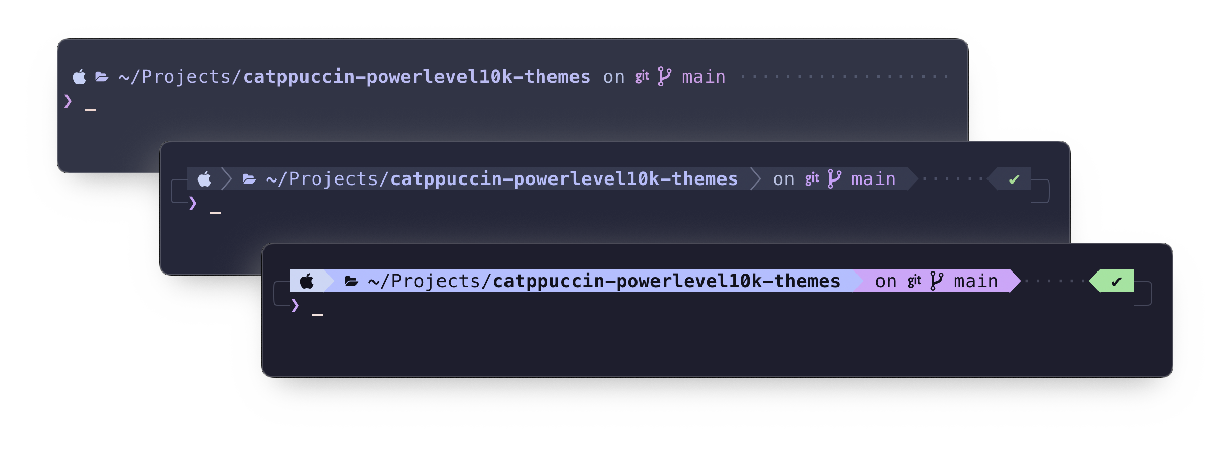 GitHub - tolkonepiu/catppuccin-powerlevel10k-themes: Powerlevel10k ...