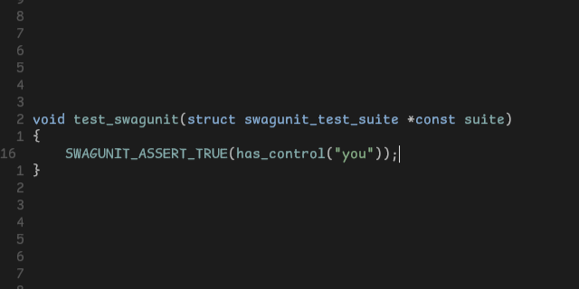 Github Swagsilver Swagunit Lean And Mean Unit Testing For My C