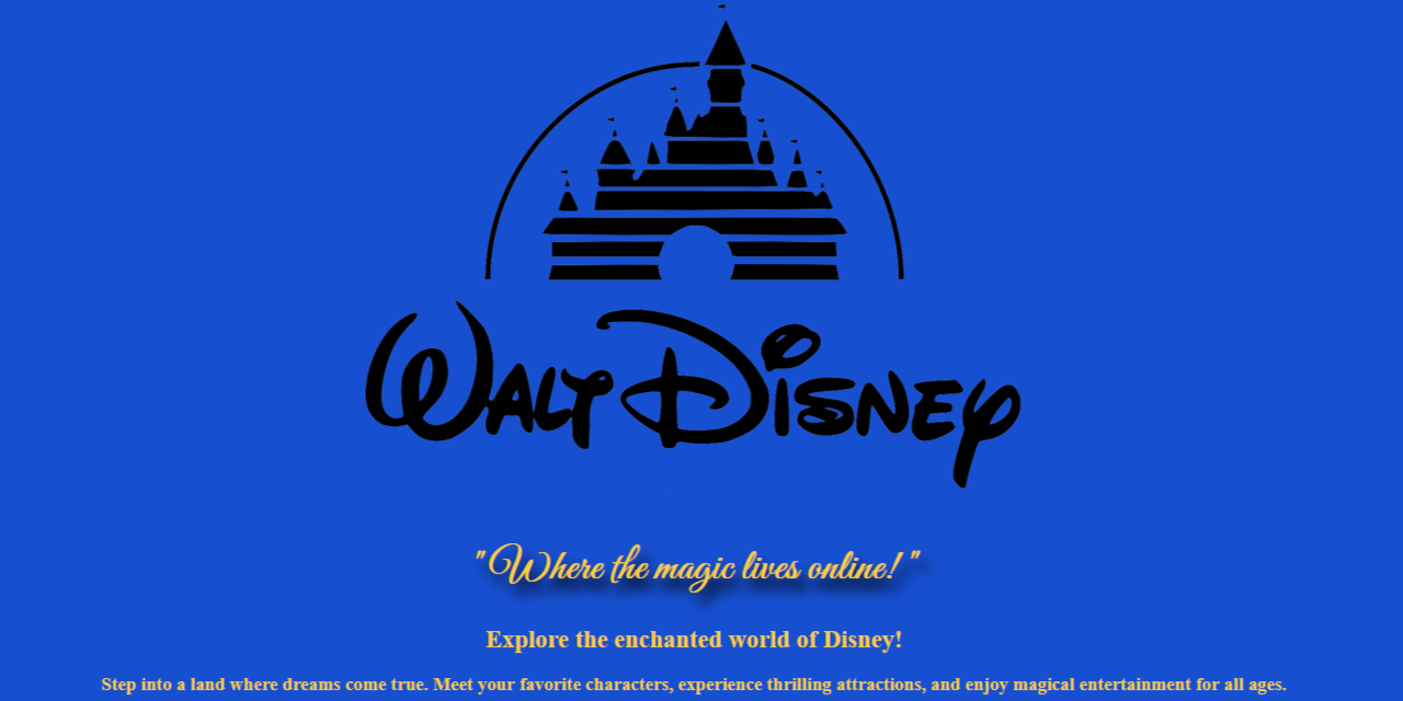GitHub - hopefeli/90s-Disney-Website: 90s Disney website as my submission for Codédex Mini ...