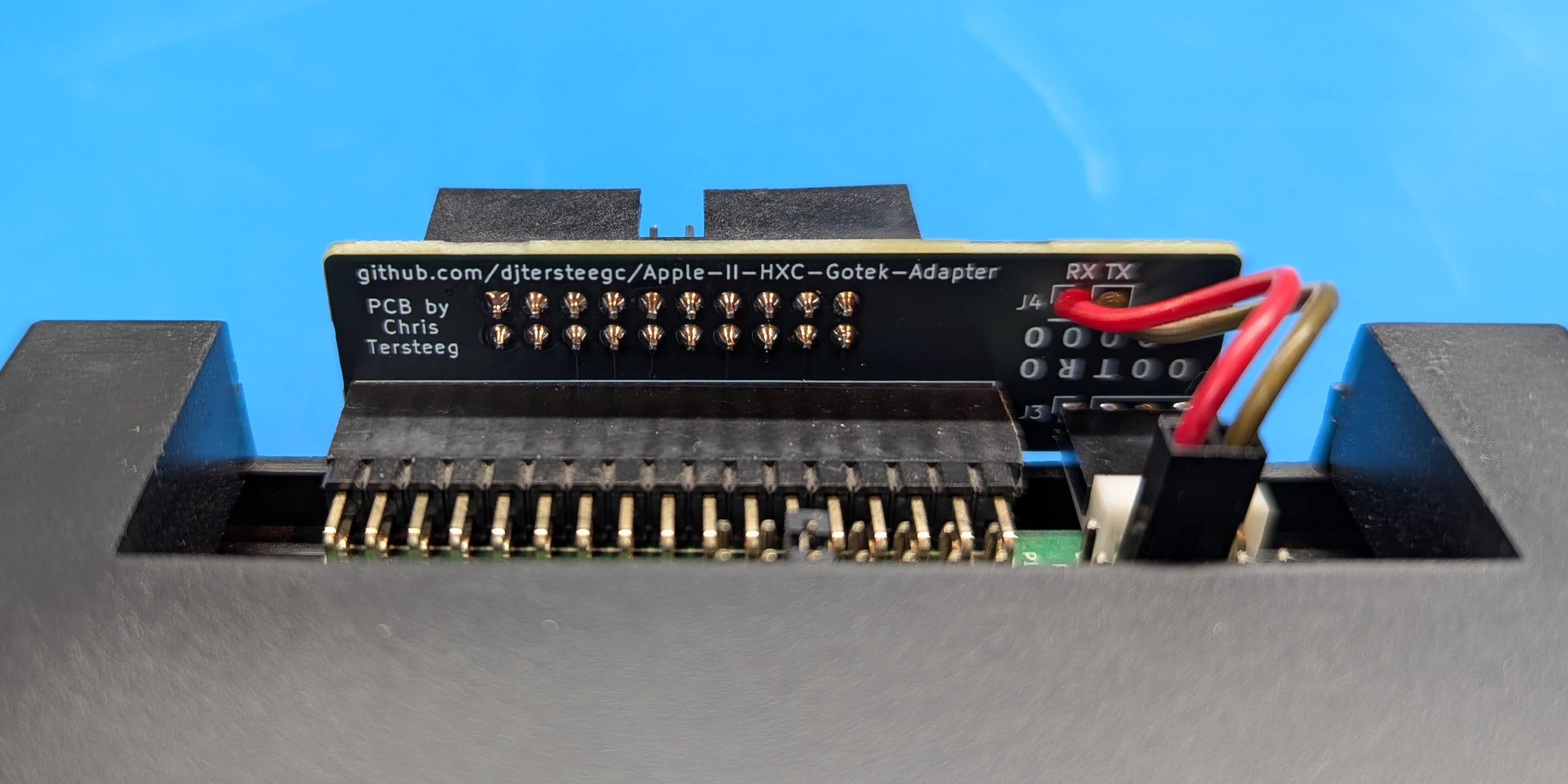 GitHub - djtersteegc/Apple-II-HXC-Gotek-Adapter: HxC Gotek Floppy ...