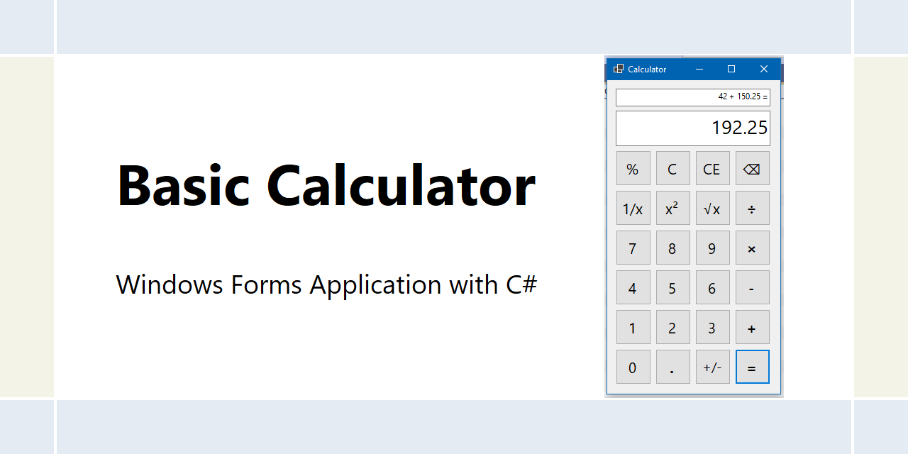 GitHub - EmmanuelDesiderio/Basic-Calculator: This is a basic calculator ...