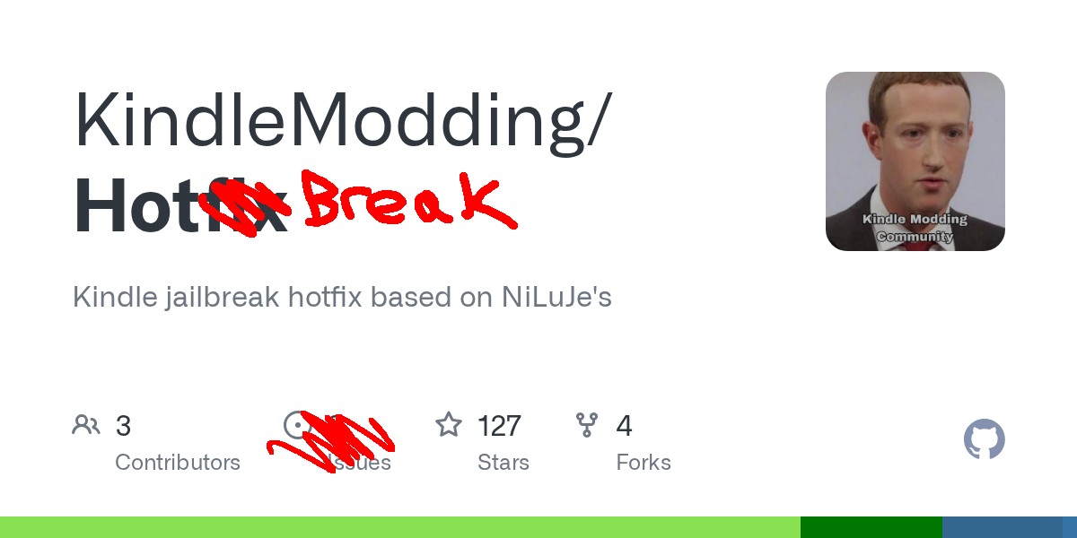Releases · KindleModding/Hotfix · GitHub