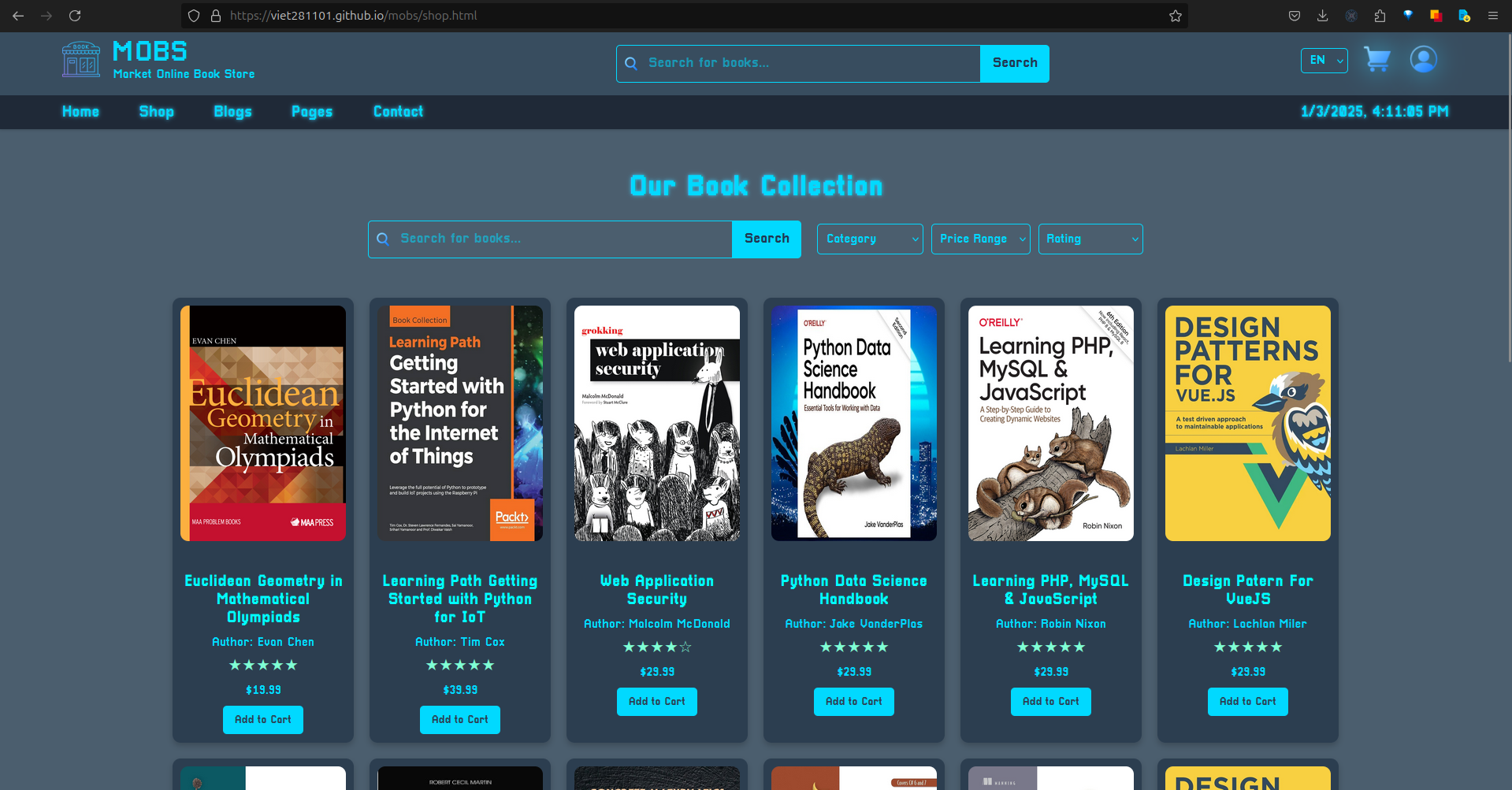 bookshop · GitHub Topics · GitHub