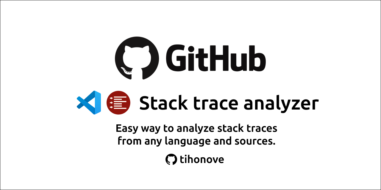 GitHub - tihonove/vscode-stack-trace-analyzer: Stack trace analyzer ...