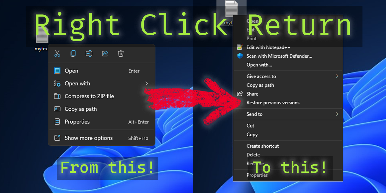 GitHub - timothyportnoff/right-click-restore: Restore the original functionality of the context ...