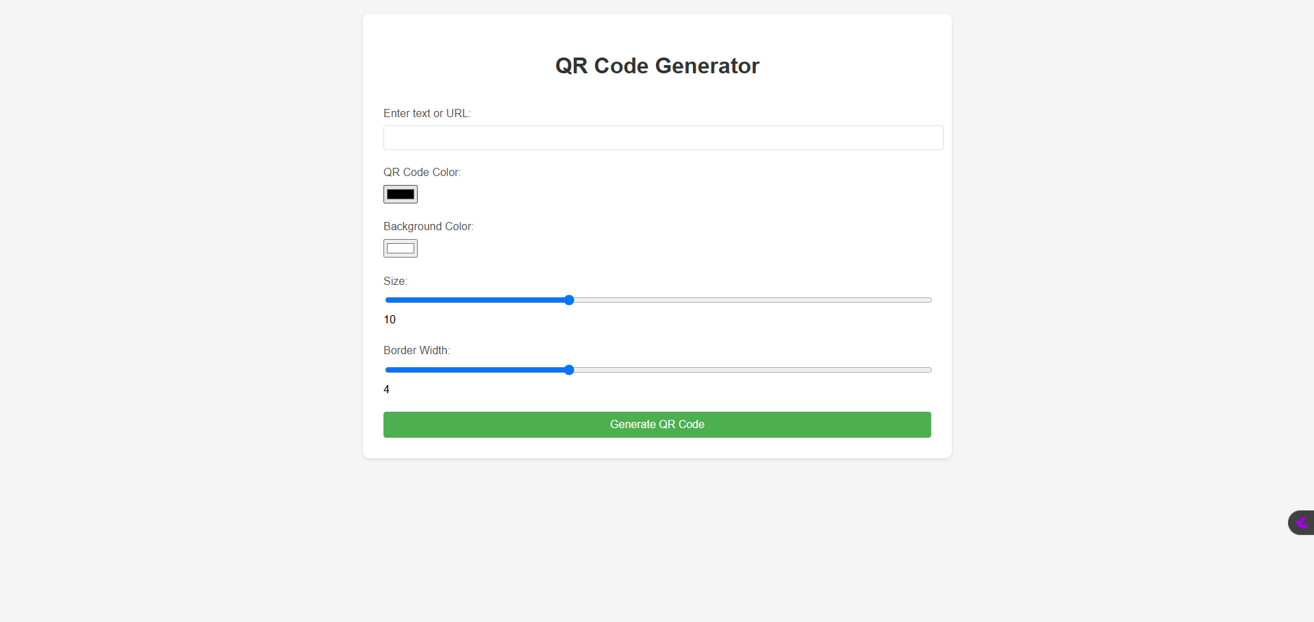 GitHub - chenith-gh/QR-Code-Generator: QR Code Generator using Python