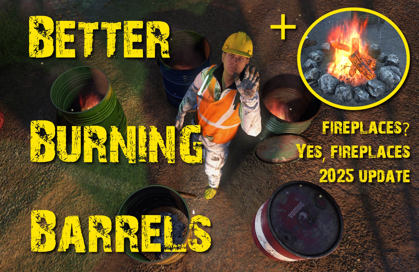 GitHub - davezap/Better-Burning-Barrels: Better Burning Barrels is the most unnecessarily ...