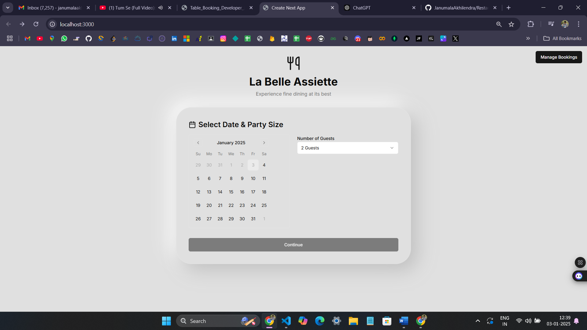 GitHub - JanumalaAkhilendra/Restaurant-Table-Booking-System