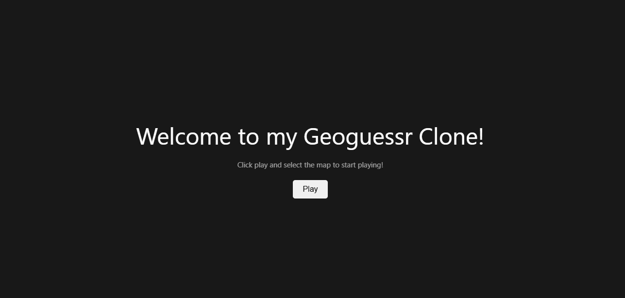 GitHub - sabour18/GeoguessrClone: Geoguessr Clone Projecat