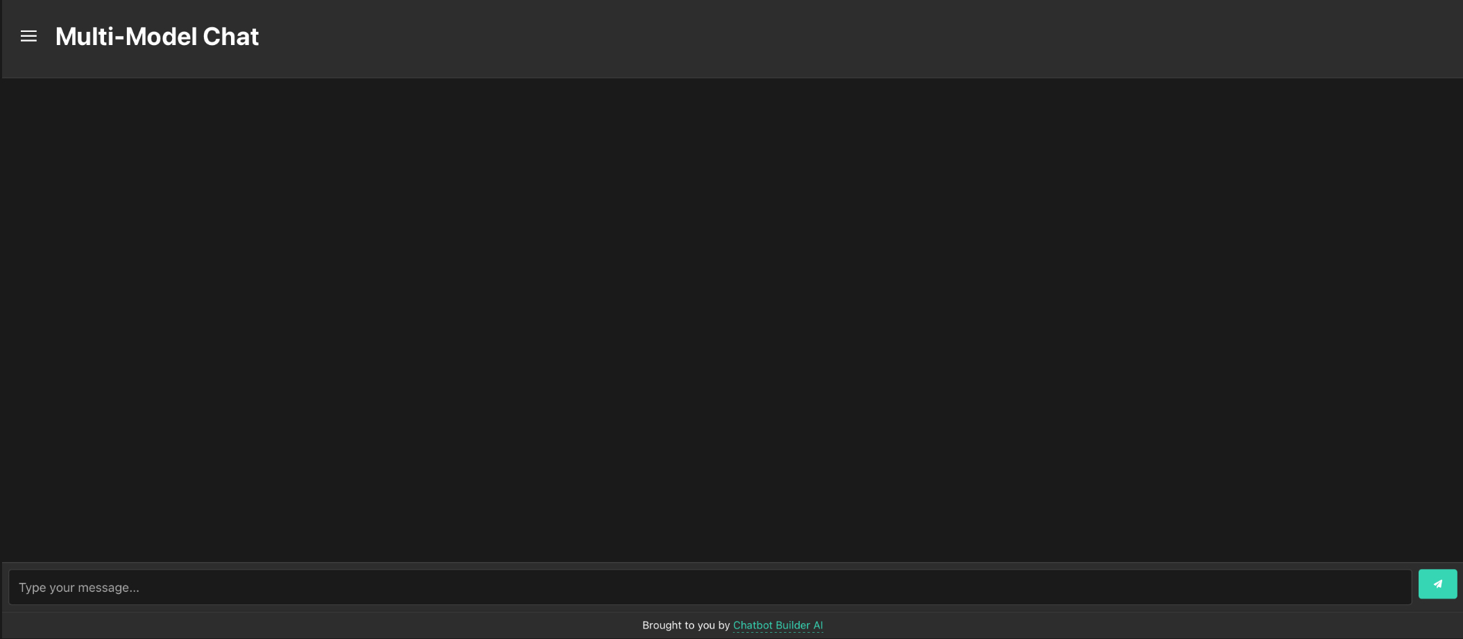 GitHub - ChatbotBuilderAI/Multi-Model-Chat: Chat with models from OpenAI, Google Gemini, and Grok.