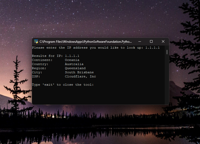 Github X4rch4n63lxip Lookup 