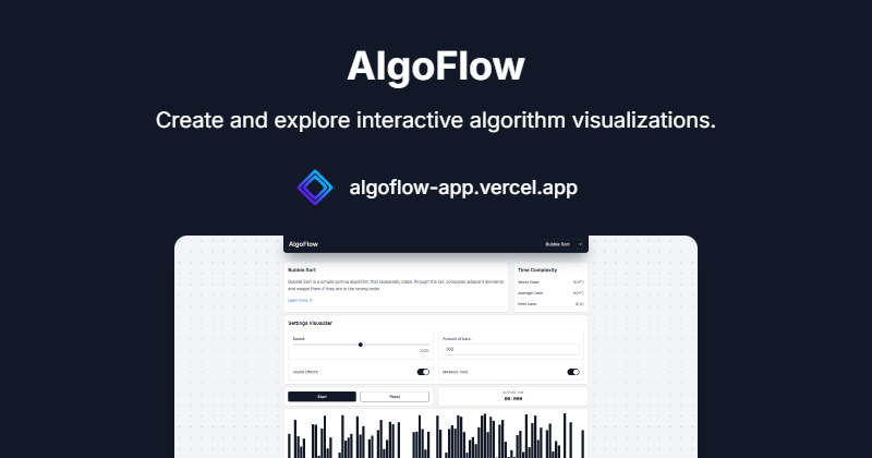 GitHub - smarterToby/algoflow