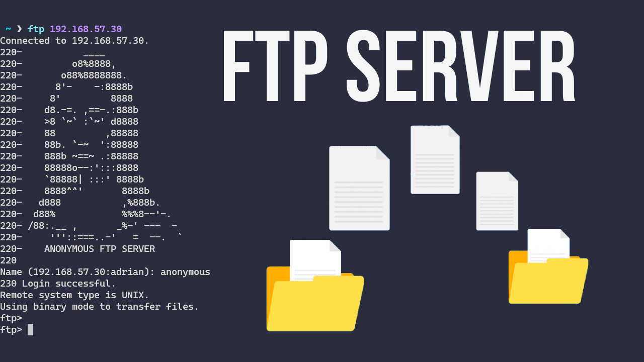 GitHub - PumukyDev/ftp-server: A complete environment with two FTP ...