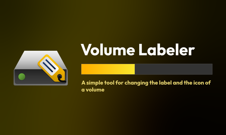 GitHub - Valer100/Volume-Labeler: A simple tool for changing the label and the icon of a volume ...