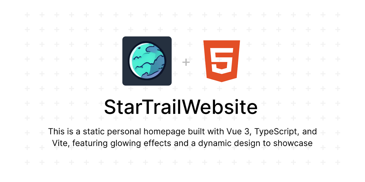GitHub - PickStars308/StarTrailWebsite: This is a static personal ...