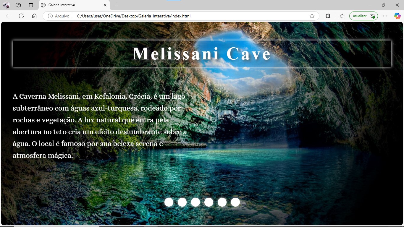 GitHub - IankaLps/galeria_interativa