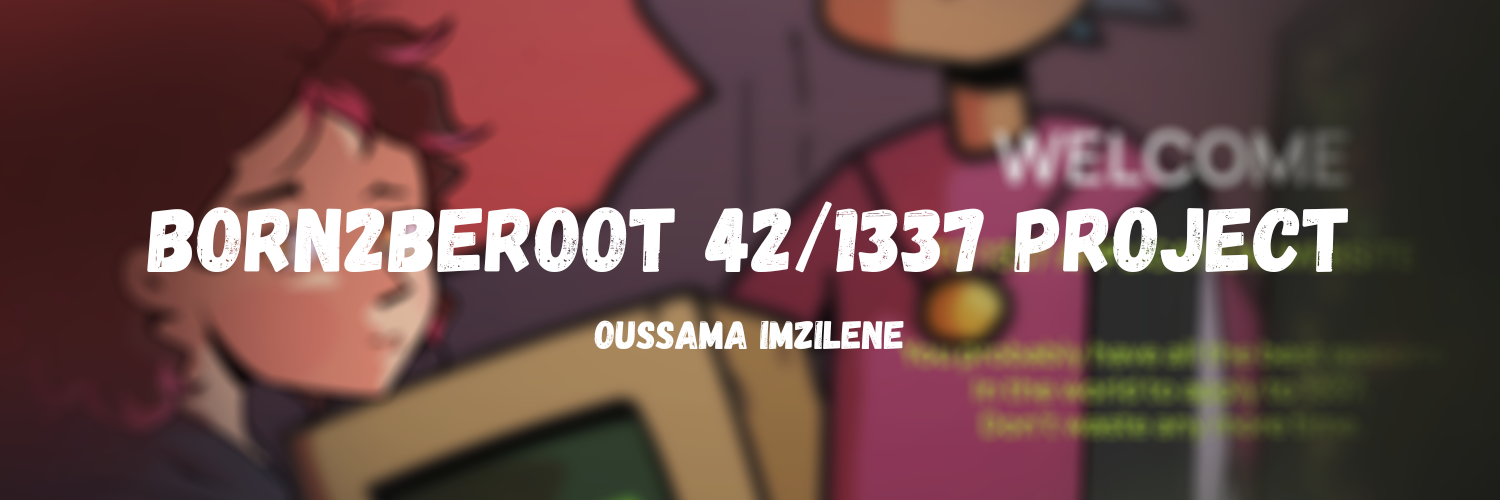 GitHub - OussMac/Born2BeRoot-1337: My Detailed Guide To The Born2BeRoot Project.