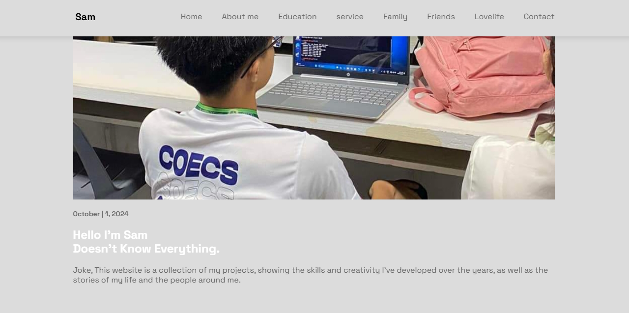 GitHub - SamNahutdo/SamInfo