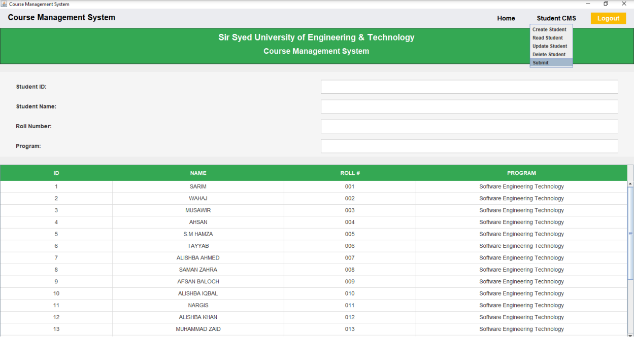 GitHub - codewithdeved/Course-Management-System: (CMS) - Course Management System, developed ...