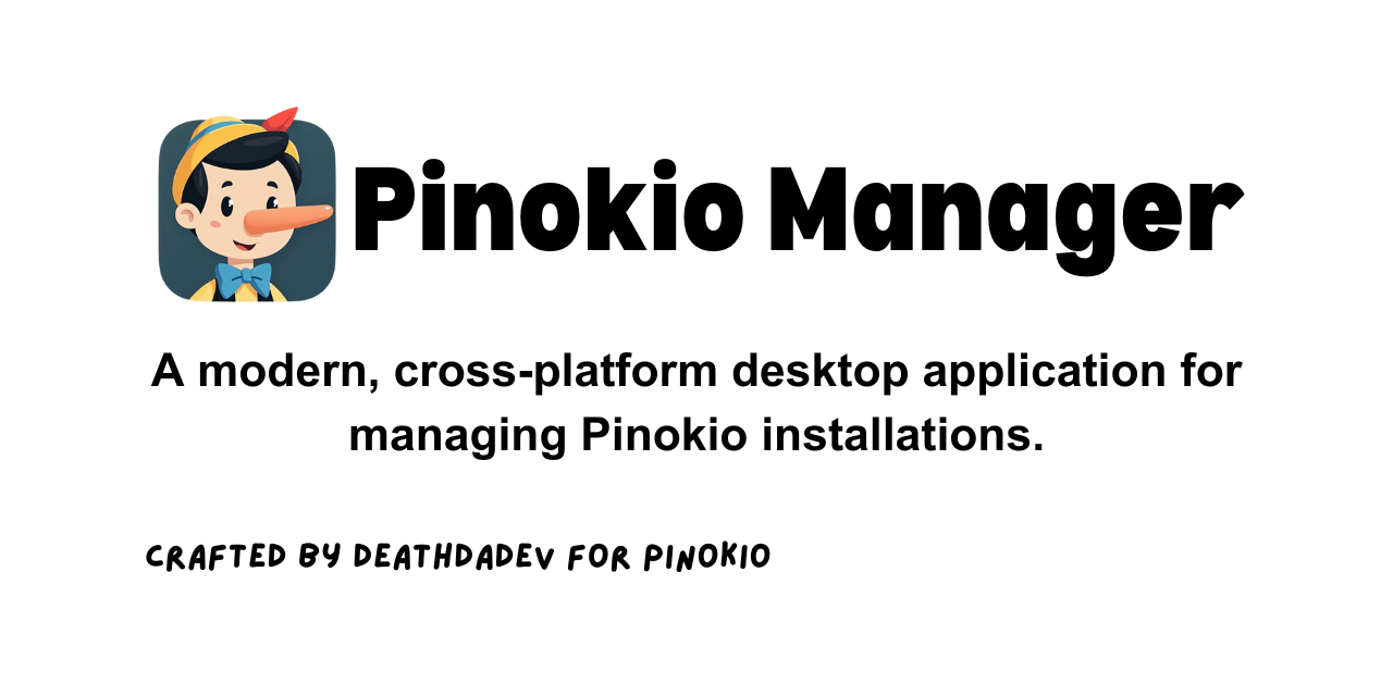GitHub - Deathdadev/Pinokio-manager