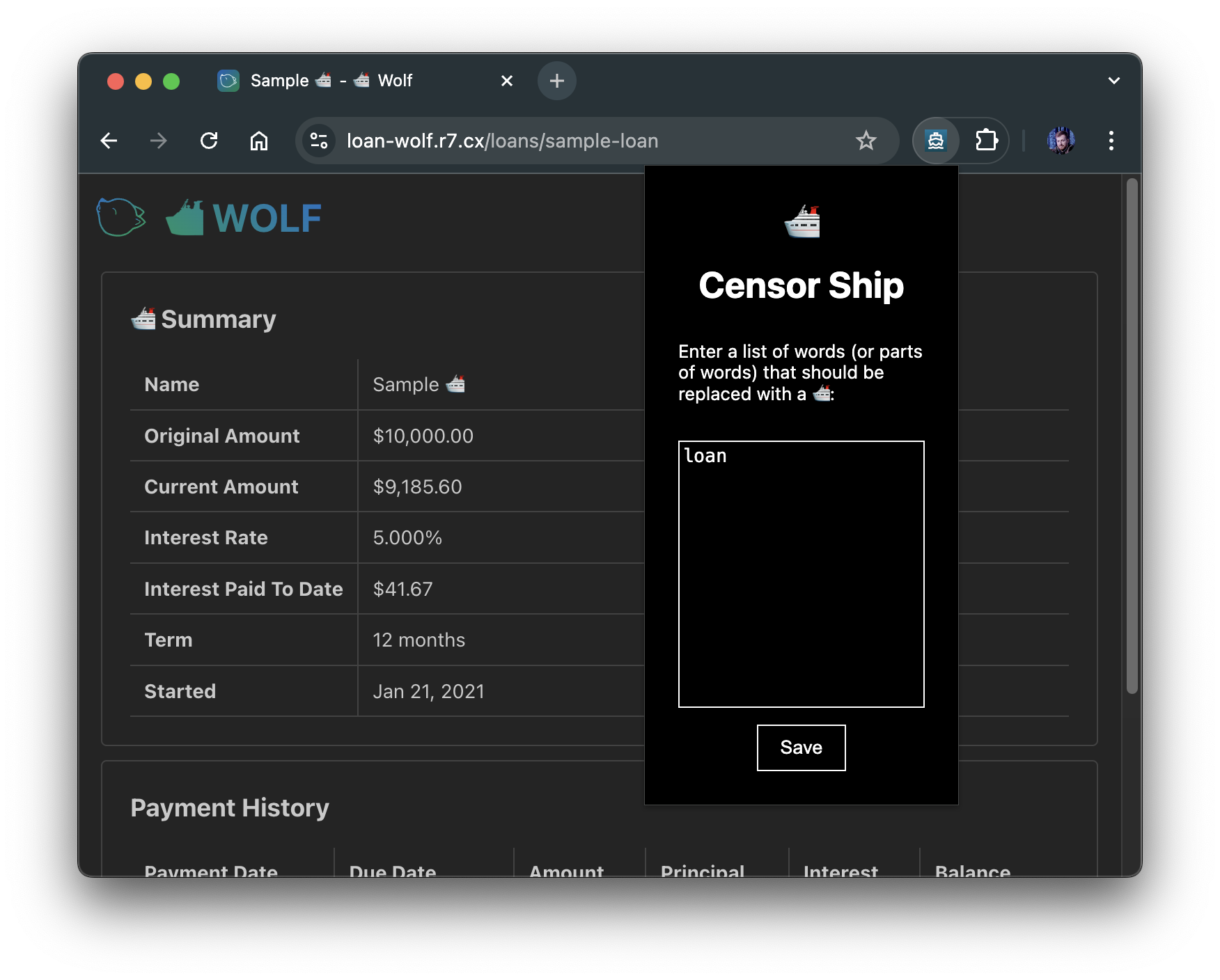 GitHub - ryan-willis/censor-ship: A Chrome extension to make a list of specific words on a ...