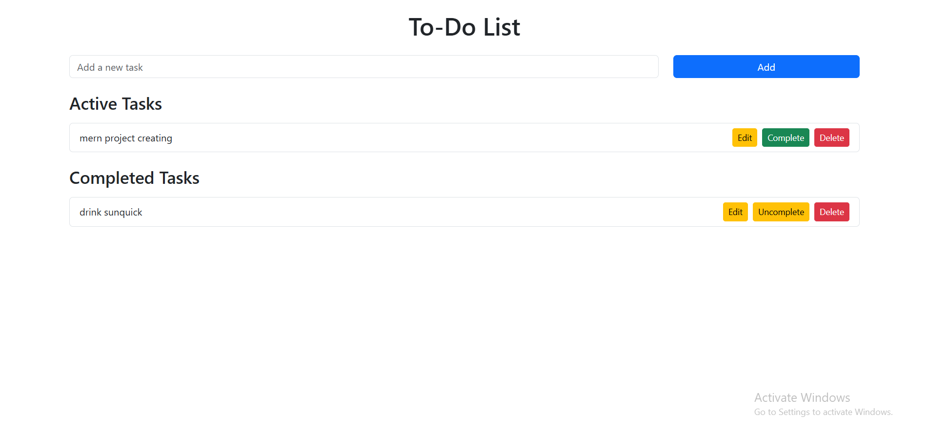 GitHub - Pawithra/Todo_App_MERN: MERN Stack Simple ToDo app