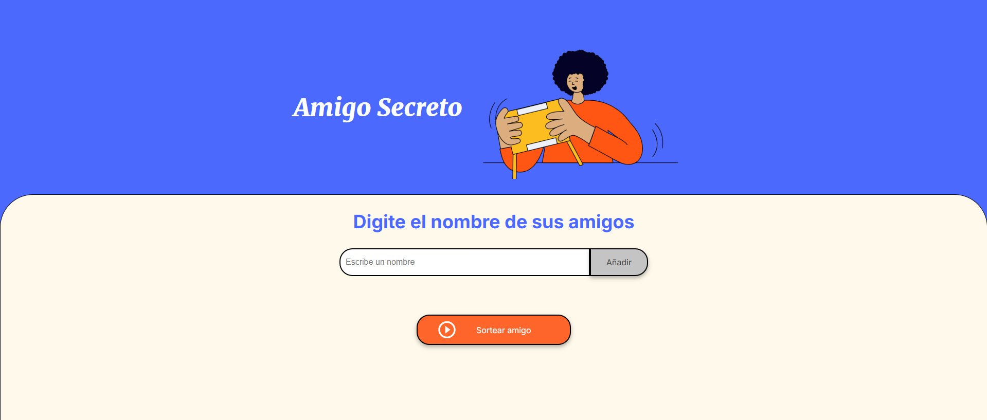 GitHub - CarlosRW/Amigo-Secreto: Challenge Amigo Secreto Practicar Lógica de Programación con ...