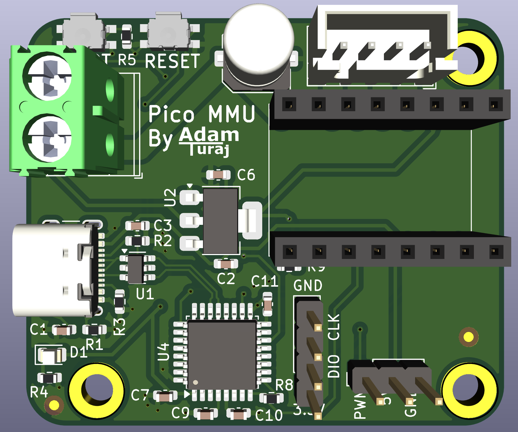 GitHub - AdamTuraj/PicoMMU: A Klipper expansion board intended to run a ...