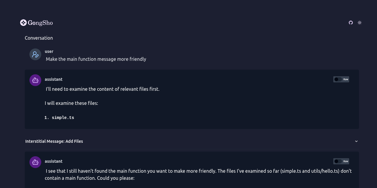 GitHub - krismeister/gongsho: Adds AI Codegen, with a simple NPM install
