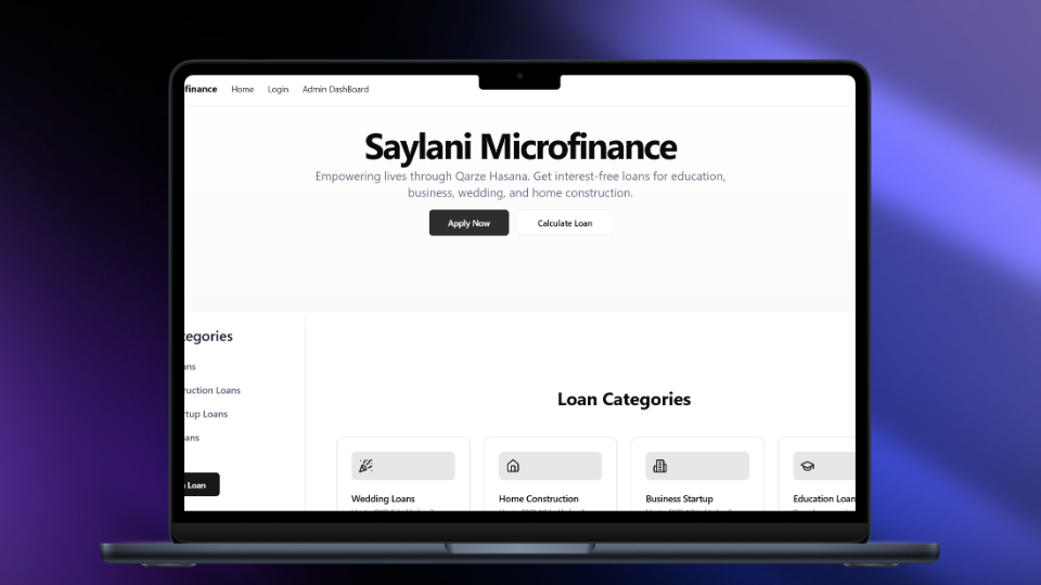 GitHub - Khubaib-shah/Microfinance-Web-App: A MERN stack microfinance management system with ...