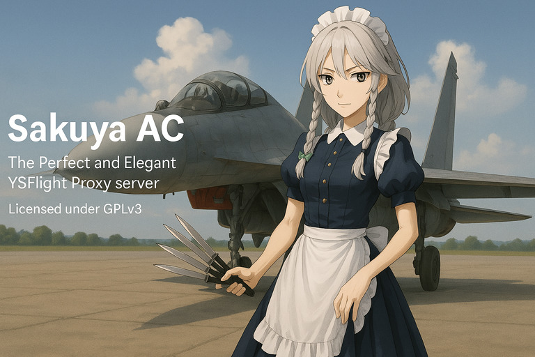 GitHub - the-indian-dev/sakuya-ac: Perfect and Elegant Anti cheat for your YSFlight Server