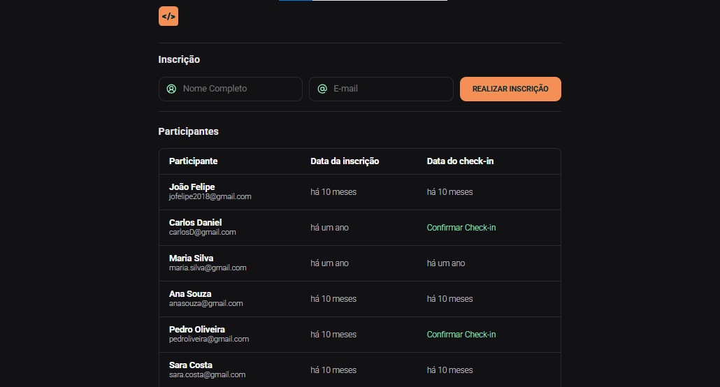 GitHub - Joao-Felipe-coding/Check-in: Check-in para eventos