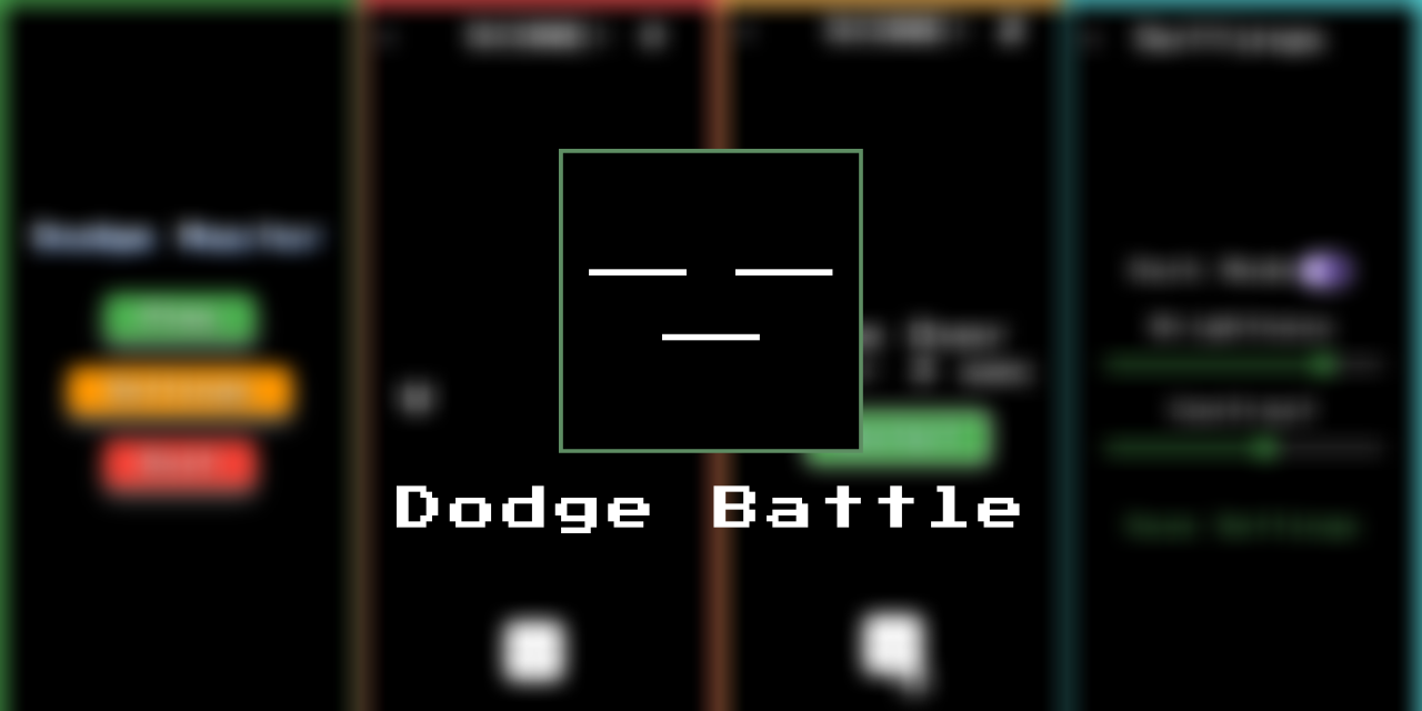 GitHub - nihal4/Dodge_Master: Dodge Battle is a retro-style arcade game where players control ...