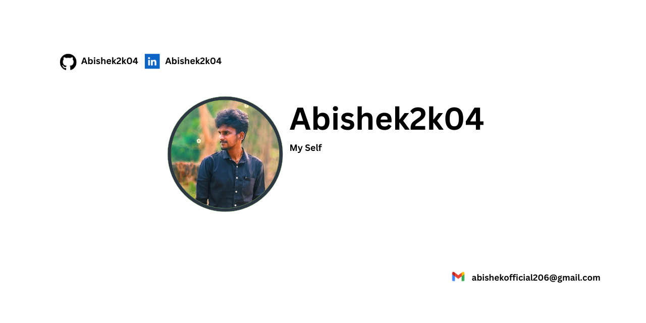 GitHub - Abishek2k04/Abishek2k04: Open To Know My Self