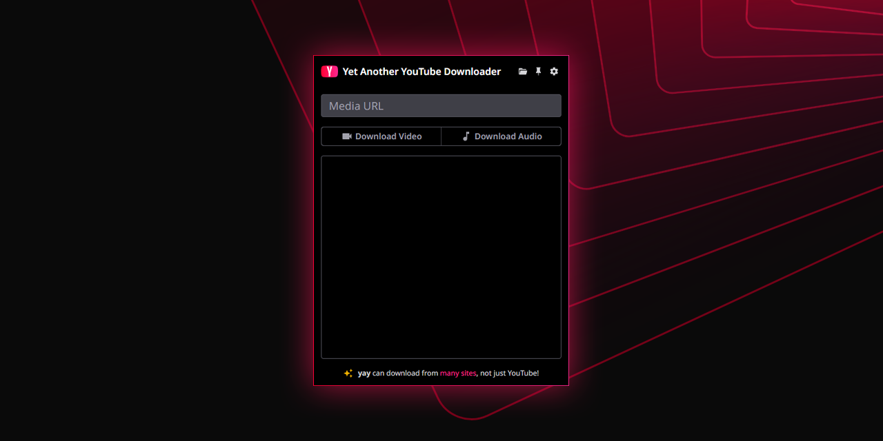 GitHub - depthbomb/yay: Yet Another YouTube Downloader - a GUI wrapper ...