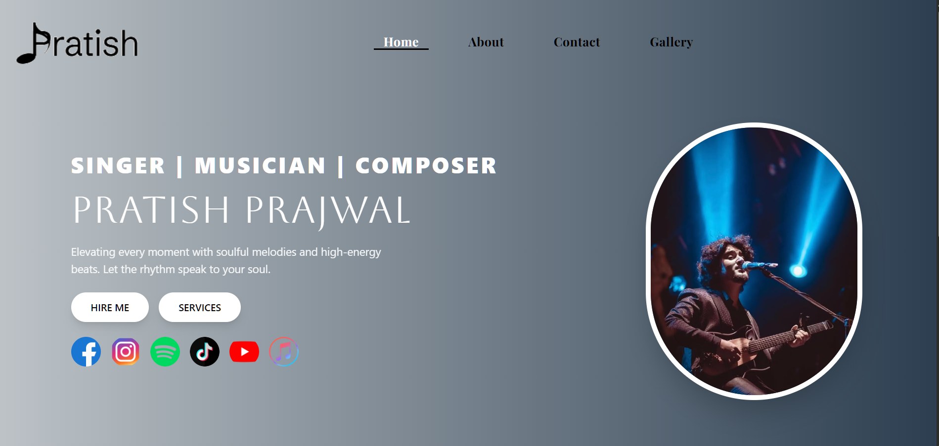 GitHub - amul-adhikari7/Musician-Portfolio