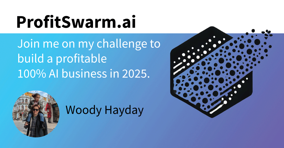 GitHub - woodyhayday/profit-swarm-ai-business-challenge: 100% AI Business challenge repo ...