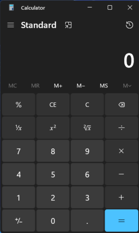 GitHub - karkarwarabe/Modren-Windows-11-Calculator-: This Calculator was made as the same ...
