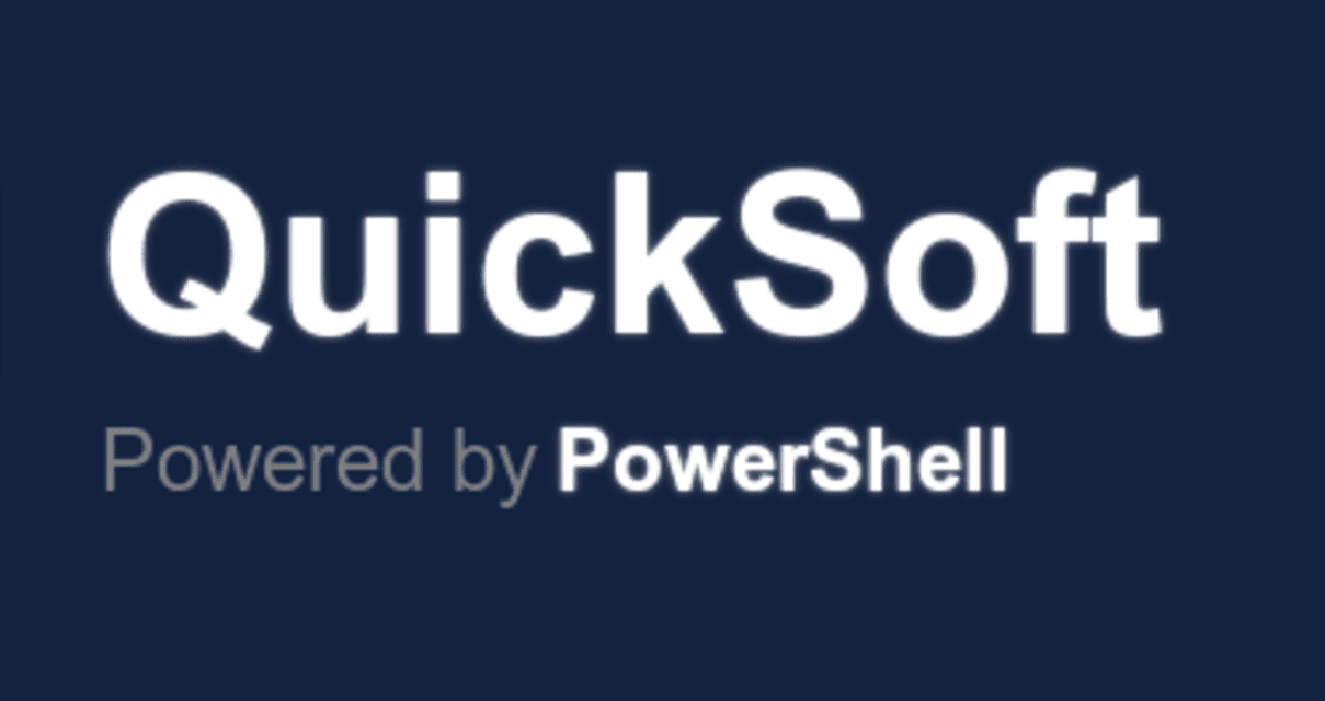 Github Automatesilentquicksoft Quicksoft Is A Powershell Module Designed For Software